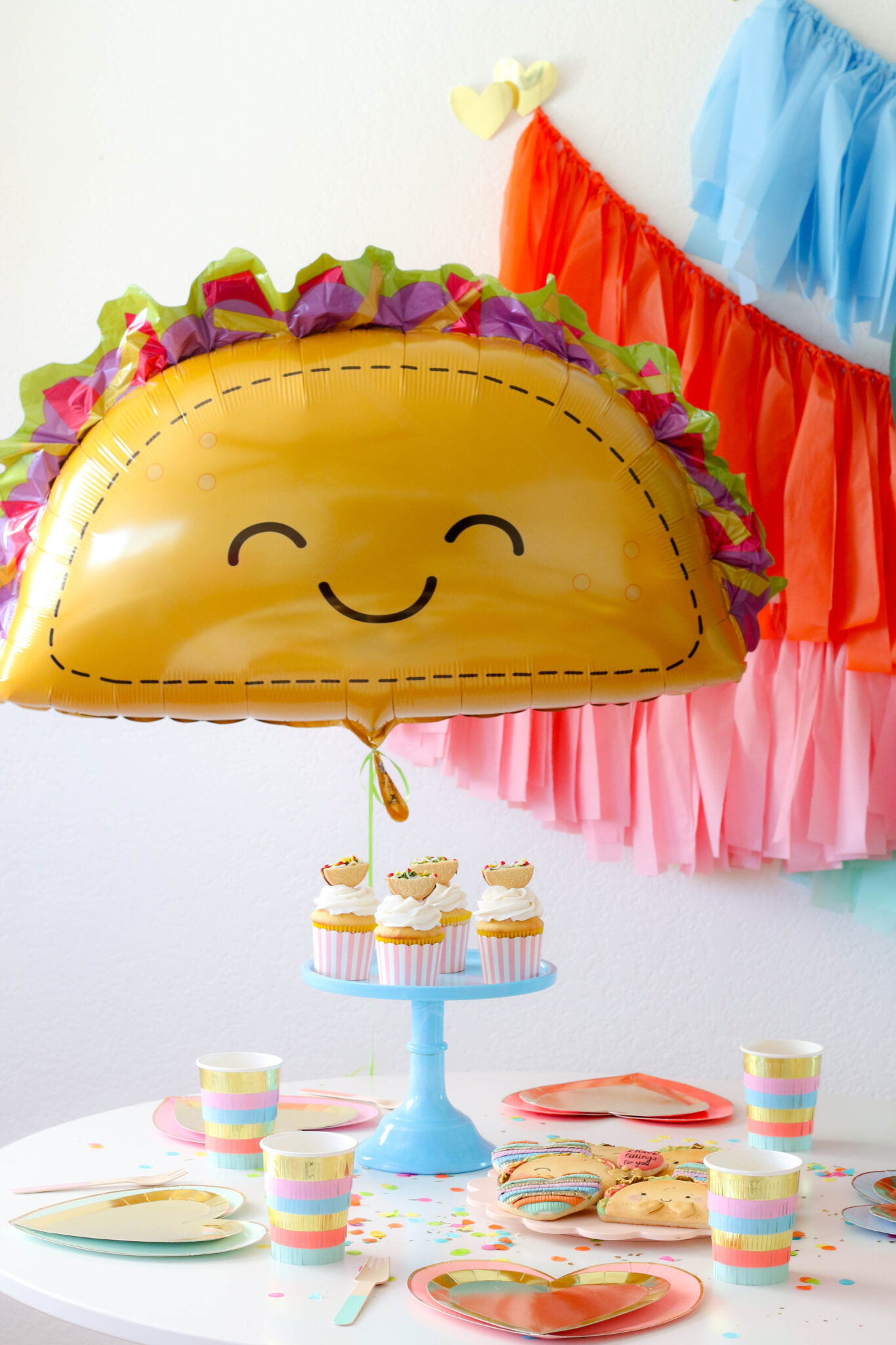 A Taco Themed Valentine's Day Party with a Festive Fiesta Flair...