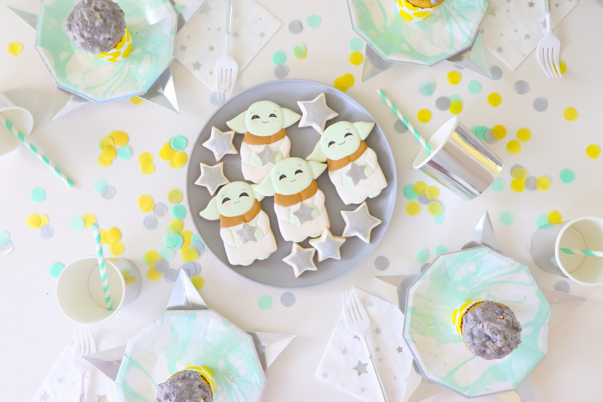 Our Little Boy's Baby Yoda 2nd Birthday Party - TWINKLE TWINKLE LITTLE ...
