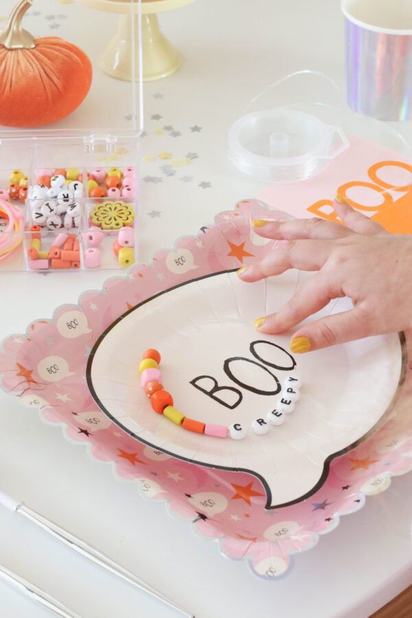 Host a Bracelet Making Halloween Party to Celebrate Fall