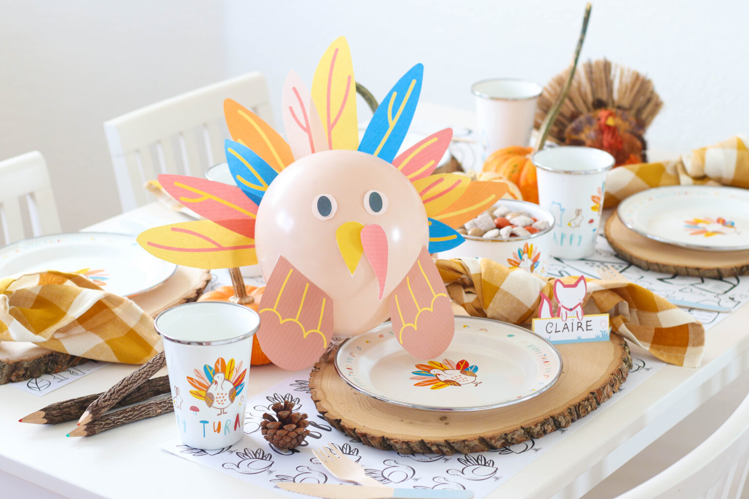 DIY Kids Thanksgiving Table Ideas To Fall in Love With This Season