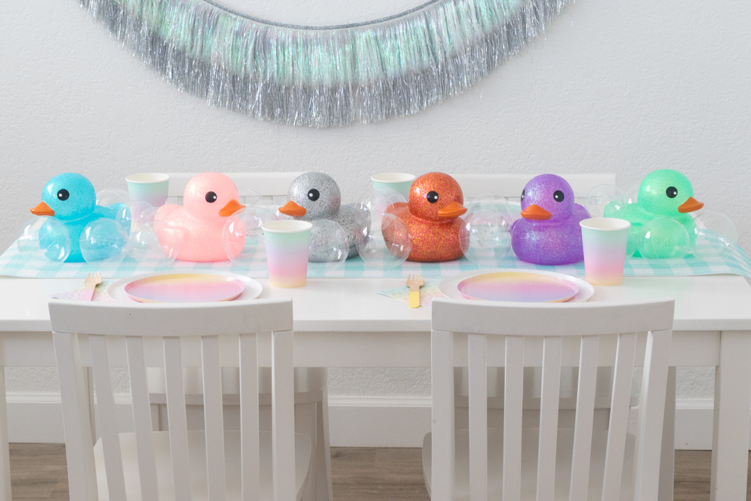 Rubber Duck Baby Shower Centerpiece Ideas